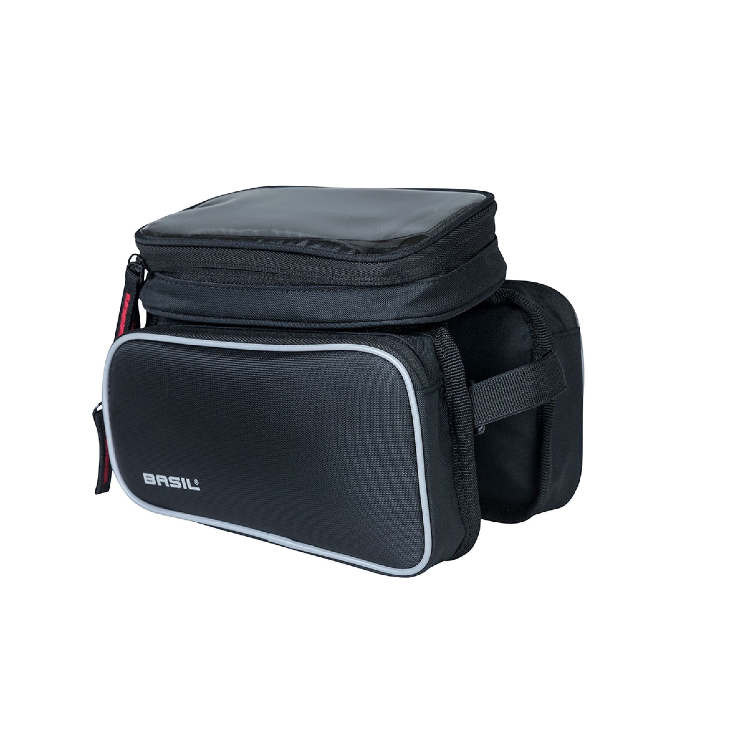 Køb Basil Bicycle Bag Sport Design Frame Bag 1.5L Black - Cykeltaske ...